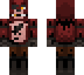 Foxy - Five Night's At Freddy's | Minecraft Skin