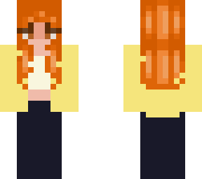 ginger girl | Minecraft Skins