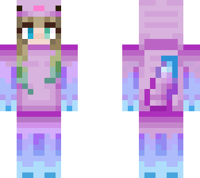 purple axolotl | Minecraft Skin