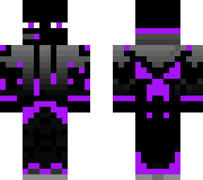 Purple enderman gamer | Minecraft Skin