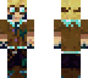 skulk infected skin for hermitpeople lore | Minecraft Skin