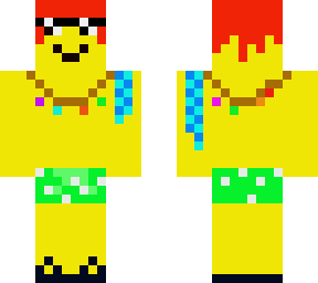 Beach Pasta | Minecraft Skin