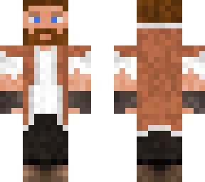 bearded fighter | Minecraft Skin