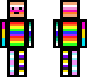 LGBTQIA+/Pride Character! | Minecraft Skin