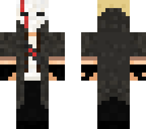 Masked assassin Blond finished | Minecraft Skin