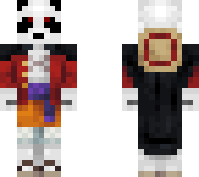 Panda Luffy(Wano) | Minecraft Skin