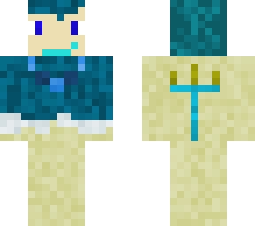 Scuffed Poseidon Redesign | Minecraft Skin