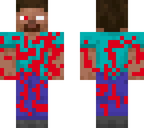 evil steve | Minecraft Skins