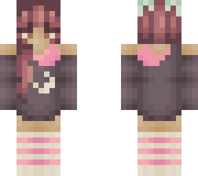 Emo phase - Using Raffle Base | Minecraft Skin