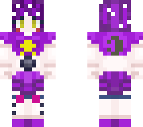 Galactic Circus Baby V2 | Minecraft Skin
