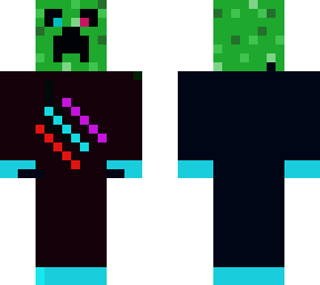 Gaming creeper | Minecraft Skin