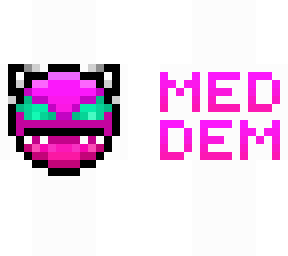 Geometry Dash Medium Demon | Minecraft Skin