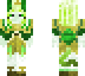 Lime Nymph | Minecraft Skin