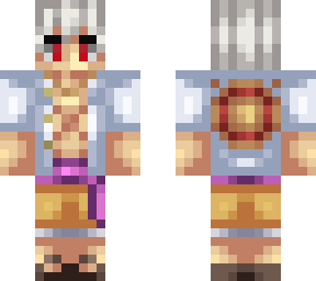 luffy gear 5 original | Minecraft Skins