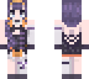 Ninomae Ina'nis of Hololive (Ina's Back Version) | Minecraft Skin