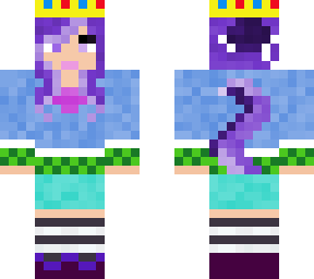 princess winter the ultama wolf princess | Minecraft Skin
