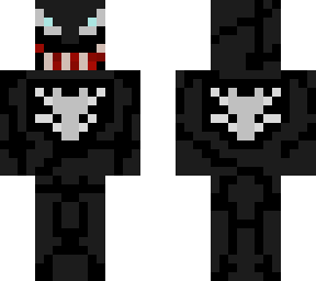 symbiote spiderman | Minecraft Skins