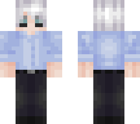 gojo glasses | Minecraft Skins