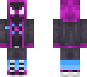 Vis' spider sona with afo's | Minecraft Skin