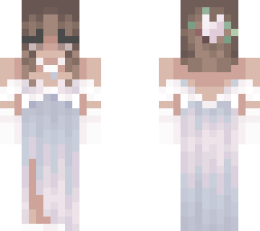 White dress | Minecraft Skin