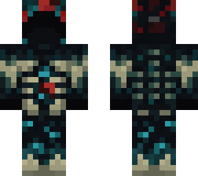 corrupt warden | Minecraft Skin