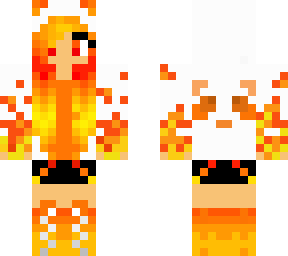 fire gamer | Minecraft Skins