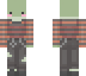 grunge frog edit | Minecraft Skin