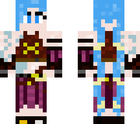 jinx arcane | Minecraft Skins