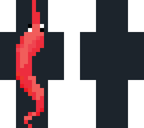 red worm | Minecraft Skin