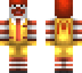 ronald mcdonald | Minecraft Skins