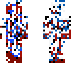 scribble monster | Minecraft Skin