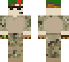 US Army Green Beret G3 Crye (no kit) | Minecraft Skin