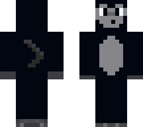 Black Monkey Skin | Minecraft Skin
