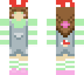 cute mushroom girl | Minecraft Skin