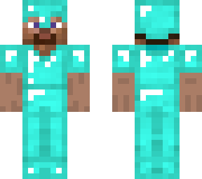 Diamond Armoured Steve | Minecraft Skin