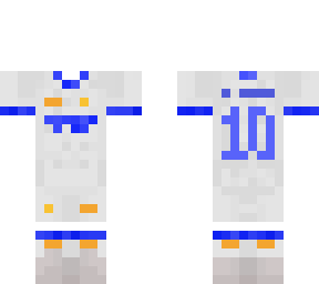 Luka Modri 2022 Real Madrid Kit | Minecraft Skin