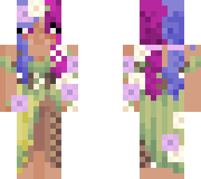 poc split dye fairy | Minecraft Skin