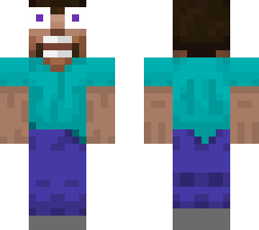 Steve freaked out | Minecraft Skin