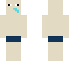 dumb baby man | Minecraft Skin
