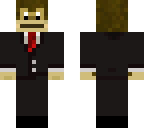monkey in suit | Minecraft Skins
