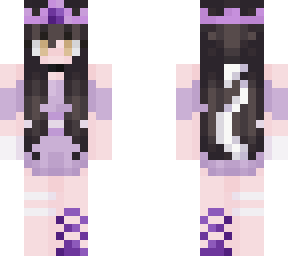 Rhea the devil Amethyst Queen | Minecraft Skin