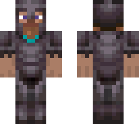 Steve in Netherite Armour | Minecraft Skin