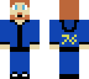 Vault 76 Dweller | Minecraft Skin