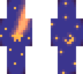 shooting star . pixel art | Minecraft Skin
