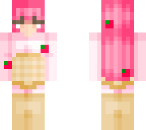 strawberry shortcake | Minecraft Skins