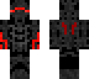 Corrupted Knight (for a friend dont download) | Minecraft Skin