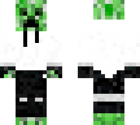 Minecraft Creeper Skin Template