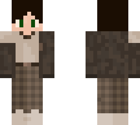 dark skin girl short black hair | Minecraft Skins