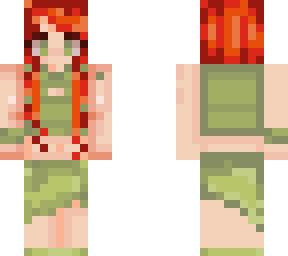 Izzy . Total drama | Minecraft Skin