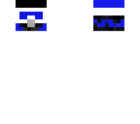 Kask niebieski v2 | Minecraft Skin